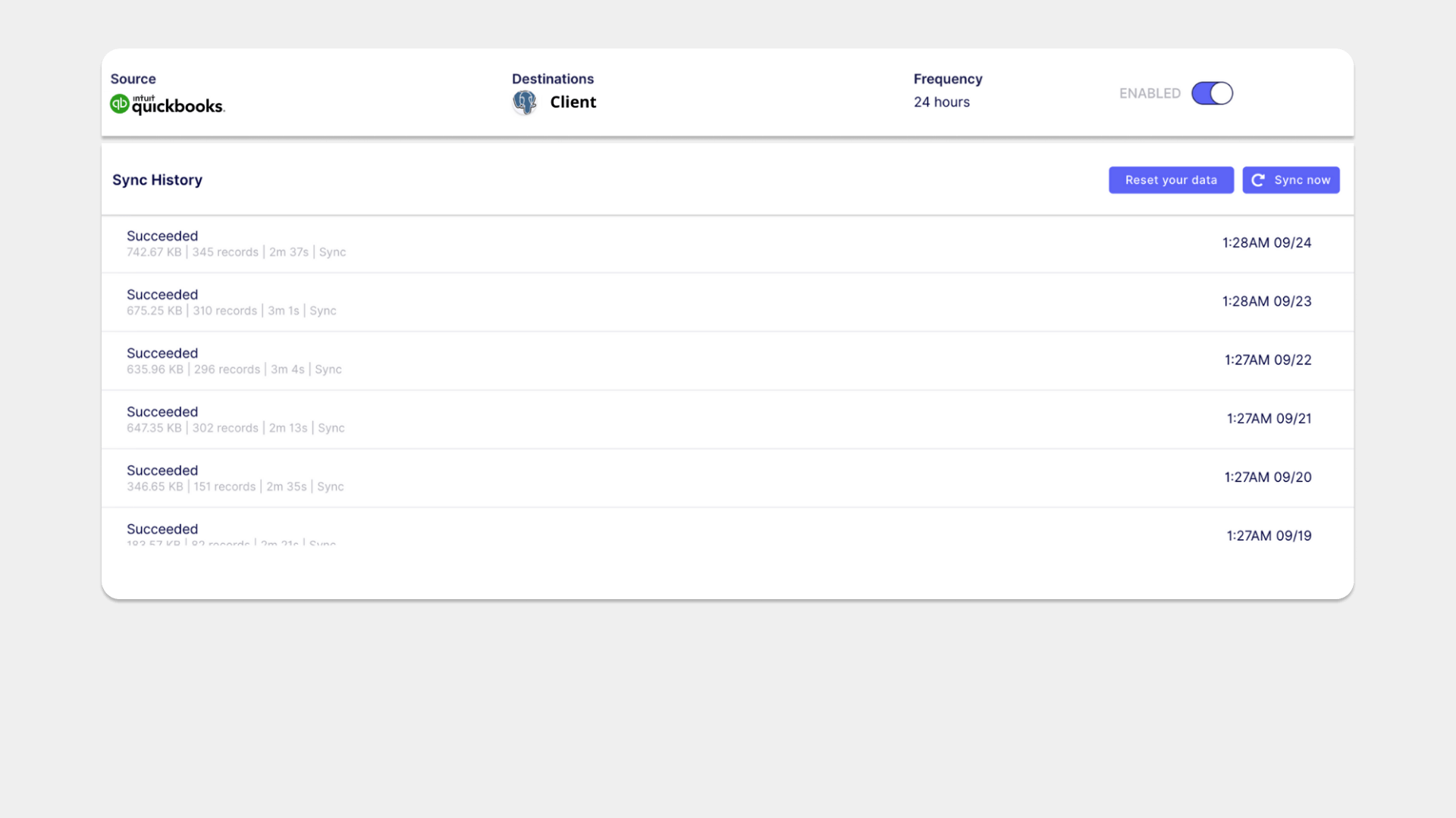 ElevateHQ - Integration with QuickBooks